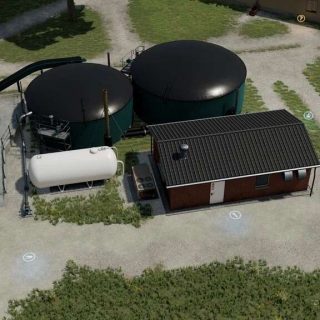 Biogas Plant 150kW v1.1 FS22 Mod | Farming Simulator 22 Mod