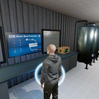 Bionic Meat Processor v1.0 FS22 Mod | Farming Simulator 22 Mod