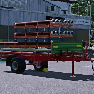 Cantilever rack for manure hoses v1.0 FS22 Mod | Farming Simulator 22 Mod