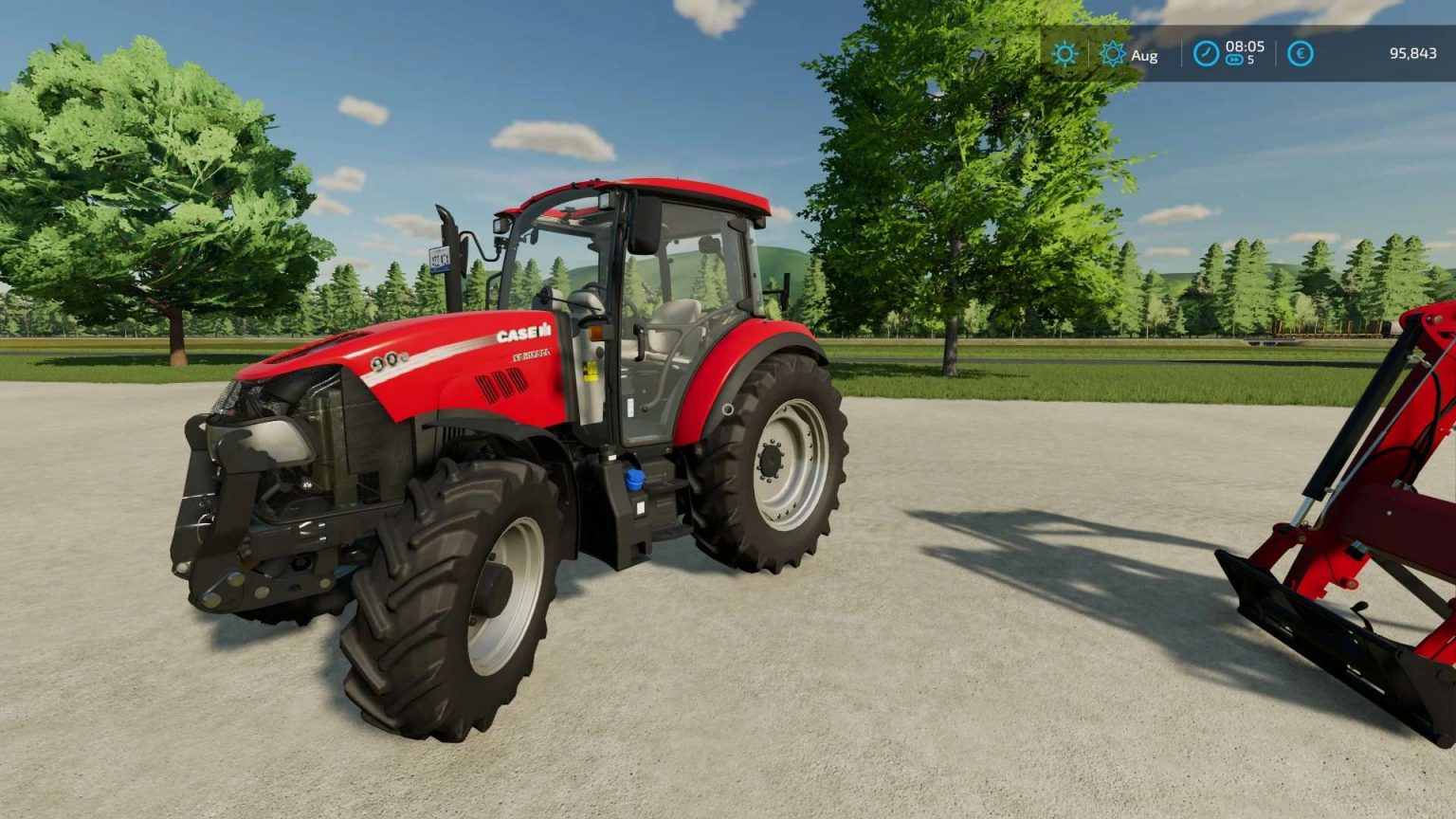 Case Farmall 120c v1.0 FS22 Mod | Farming Simulator 22 Mod