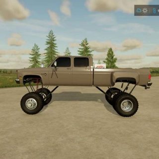 Chevy K30 Dually DDC Edit v1.0 FS22 Mod | Farming Simulator 22 Mod