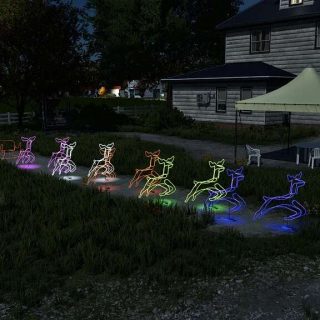 Christmas Decorative Package v1.0 FS22 Mod | Farming Simulator 22 Mod