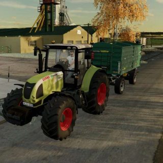 Claas Arion 600 Axiál v1.0 FS22 Mod | Farming Simulator 22 Mod