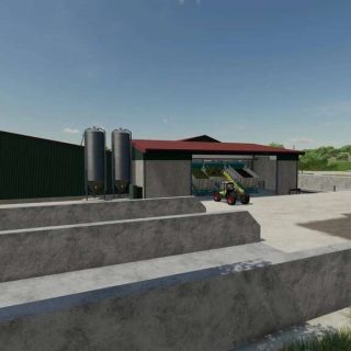 Cow Barn Big With GEA Mixfeeder v1.0.0.1 FS22 Mod | Farming Simulator ...