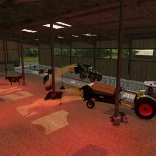 Cow Barns Pack v1.0 FS22 Mod | Farming Simulator 22 Mod