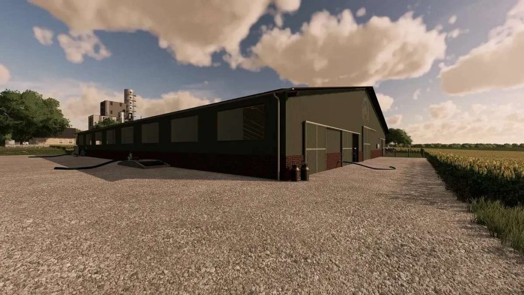 Cowshed With Manure System v2.0 FS22 Mod | Farming Simulator 22 Mod