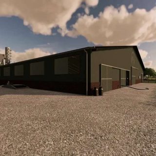 Cowshed With Manure System v2.0 FS22 Mod | Farming Simulator 22 Mod