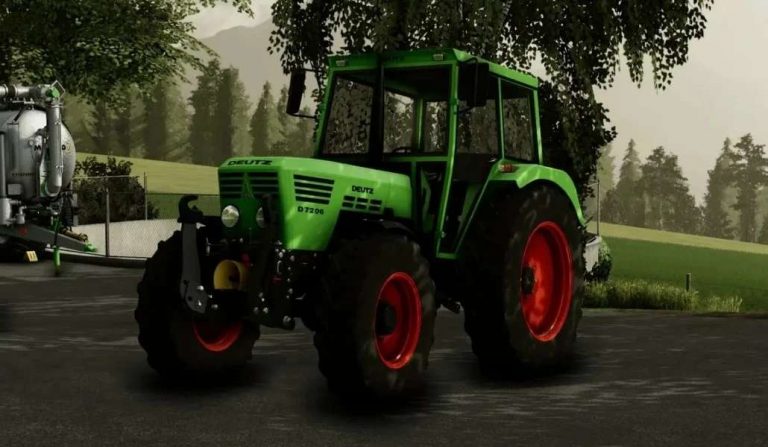 Deutz-Fahr D06 4WD / FH2 V1.0 FS22 Mod | Farming Simulator 22 Mod