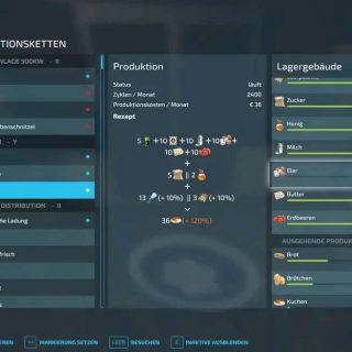 Egg distribution from chicken to direct sales or productions v1.0 FS22 ...