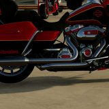 Harley Road Glide v1.0 FS22 Mod | Farming Simulator 22 Mod
