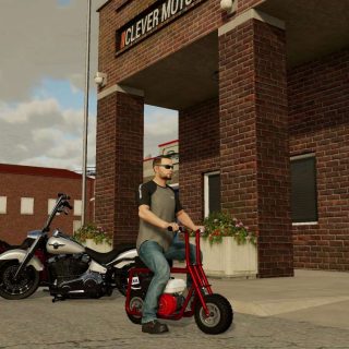 EXP22 Mini Bike v1.0 FS22 Mod | Farming Simulator 22 Mod