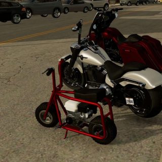 EXP22 Mini Bike v1.0 FS22 Mod | Farming Simulator 22 Mod