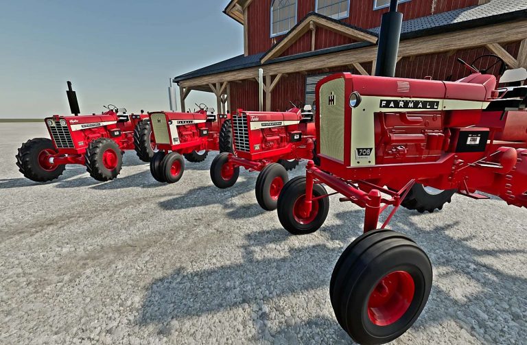 Farmall 6 Series v1.0 FS22 Mod | Farming Simulator 22 Mod
