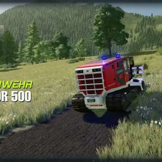 Feuerwehr RAPTOR 500 v1.0 FS22 Mod | Farming Simulator 22 Mod