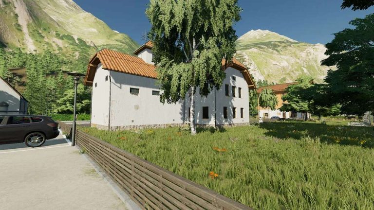 FireStation (Prefab) v1.0 FS22 Mod | Farming Simulator 22 Mod