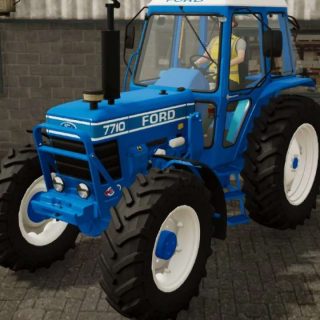 Ford 7710 4cyl Pack v1.1 FS22 Mod | Farming Simulator 22 Mod