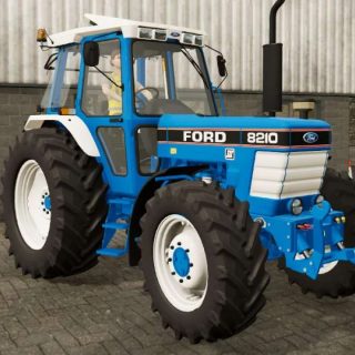Ford 8210 6cyl Pack v1.1 FS22 Mod | Farming Simulator 22 Mod