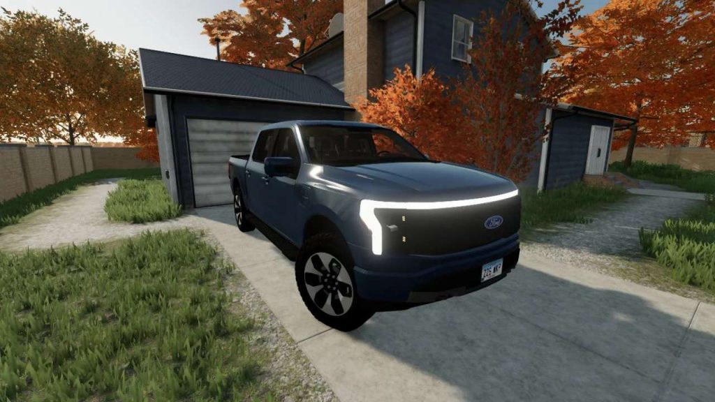 Ford F-150 Lightning BETA FS22 Mod | Farming Simulator 22 Mod