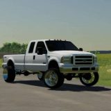 Ford F350 6.0 PowerStroke v1.0 FS22 Mod | Farming Simulator 22 Mod