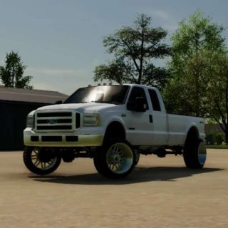 Ford F350 6.0 PowerStroke v1.0 FS22 Mod | Farming Simulator 22 Mod