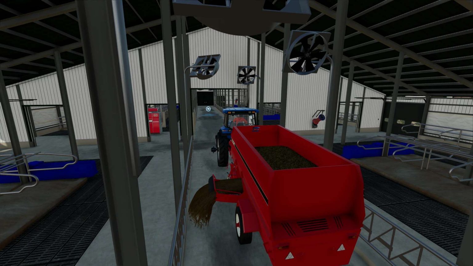 GEHL Mixing Wagon v1.0 FS22 Mod | Farming Simulator 22 Mod
