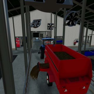 GEHL Mixing Wagon v1.0 FS22 Mod | Farming Simulator 22 Mod