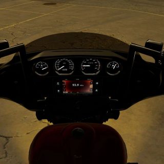 Harley Streetglide v1.0 FS22 Mod | Farming Simulator 22 Mod