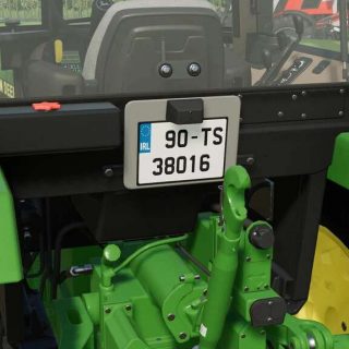 Irish License Plates (Prefab) v1.0 FS22 Mod | Farming Simulator 22 Mod