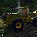 John Deere 540gIII Cable Skidder (Yellow 90's Style) v1.0 FS22 Mod ...