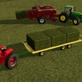 John Deere 1275 Bale Wagons v1.0 FS22 Mod | Farming Simulator 22 Mod