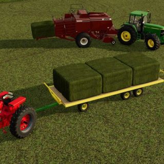 John Deere 1275 Bale Wagons v1.0 FS22 Mod | Farming Simulator 22 Mod