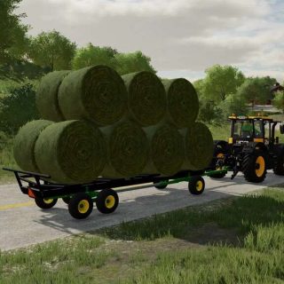 John Deere 1275 Bale Wagons v1.0 FS22 Mod | Farming Simulator 22 Mod