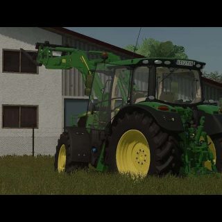 John Deere 6R Small Frame 2015 v1.0 FS22 Mod | Farming Simulator 22 Mod