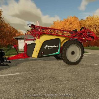 Kverneland iX Sprayer Yellow Edition v1.0.3.1 FS22 Mod | Farming ...