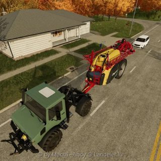 Kverneland iX Sprayer Yellow Edition v1.0.3.1 FS22 Mod | Farming ...