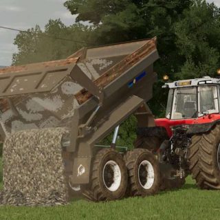 Lizard 14 T Dump Trailer v1.0 FS22 Mod | Farming Simulator 22 Mod