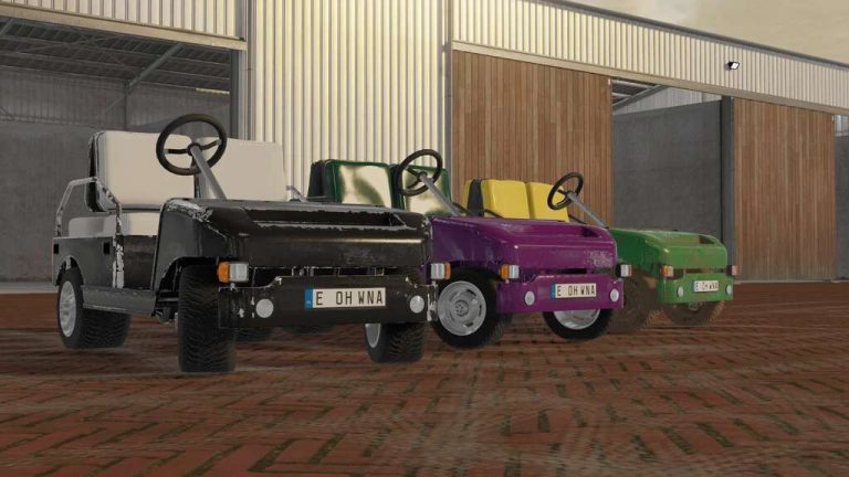 Lizard Golf Cart v1.0 FS22 Mod | Farming Simulator 22 Mod