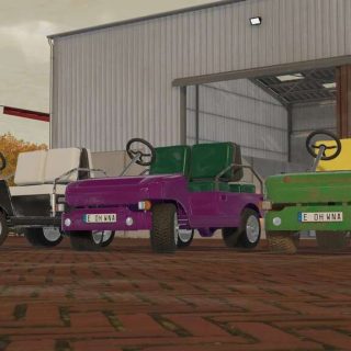 Lizard Golf Cart v1.0 FS22 Mod | Farming Simulator 22 Mod