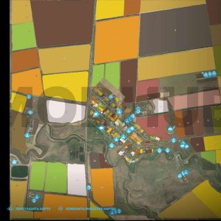 Vladimirovka Map v1.0 FS22 Mod | Farming Simulator 22 Mod
