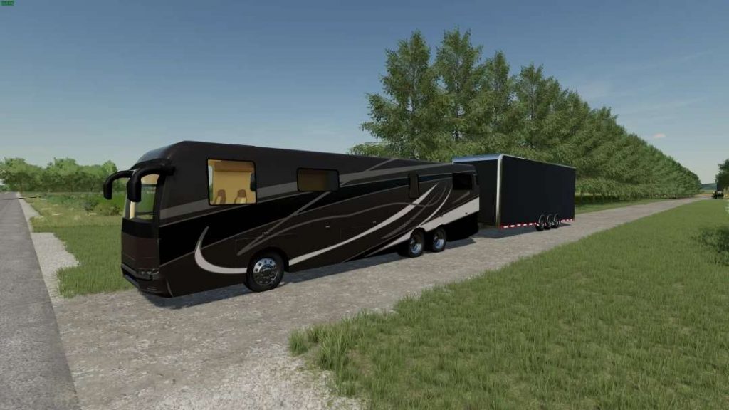 Motor home v1.0 FS22 Mod | Farming Simulator 22 Mod