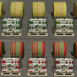 Net Wrap Addon v3.1 FS22 Mod | Farming Simulator 22 Mod