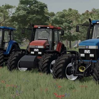 NEW HOLLAND 70 Series v1.1 FS22 Mod | Farming Simulator 22 Mod