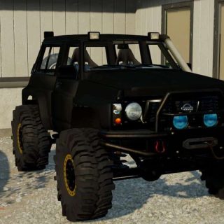 Nissan Patrol v1.2 FS22 Mod | Farming Simulator 22 Mod