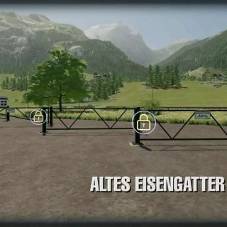 Old Iron Gate v1.0 FS22 Mod | Farming Simulator 22 Mod