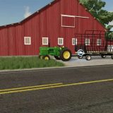 Old School Freestall v1.0 FS22 Mod | Farming Simulator 22 Mod