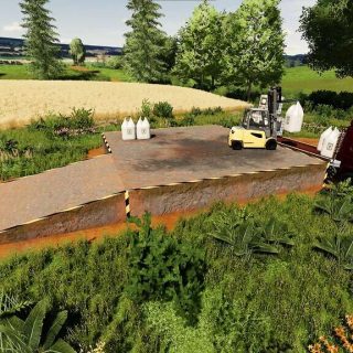 Placeable Ramp v1.0.0.1 FS22 Mod | Farming Simulator 22 Mod