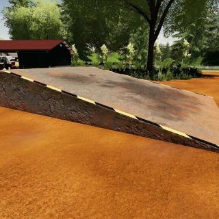 Placeable Ramp v1.0.0.1 FS22 Mod | Farming Simulator 22 Mod