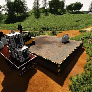Placeable Ramp v1.0.0.1 FS22 Mod | Farming Simulator 22 Mod