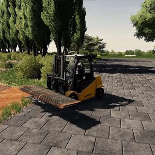 Placeable Ramp v1.0.0.1 FS22 Mod | Farming Simulator 22 Mod