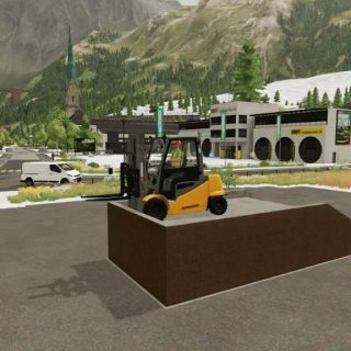 Placeable Ramp v1.1 FS22 Mod | Farming Simulator 22 Mod